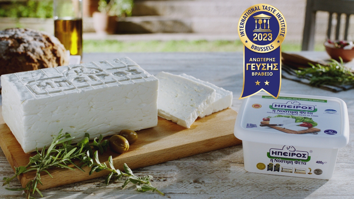 Διπλά Χρυσή η Φέτα ΠΟΠ Ήπειρος στα Superior Taste Awards - Τυροκόμος
